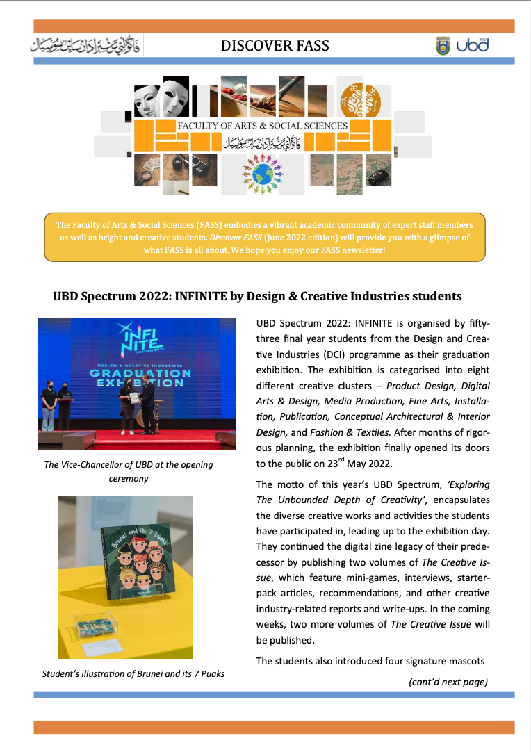 Faculty of Arts & Social Sciences